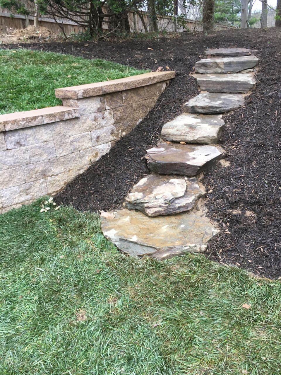 Retaining Wall Installation North VA | Drainage & Erosion Solutions